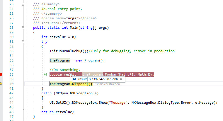 .NET NX Journale debuggen | Ingenieurbüro Jan Böttcher