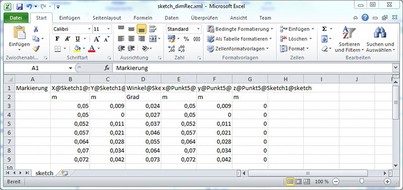 DimensionRecorder (de) | Ingenieurbüro Jan Böttcher